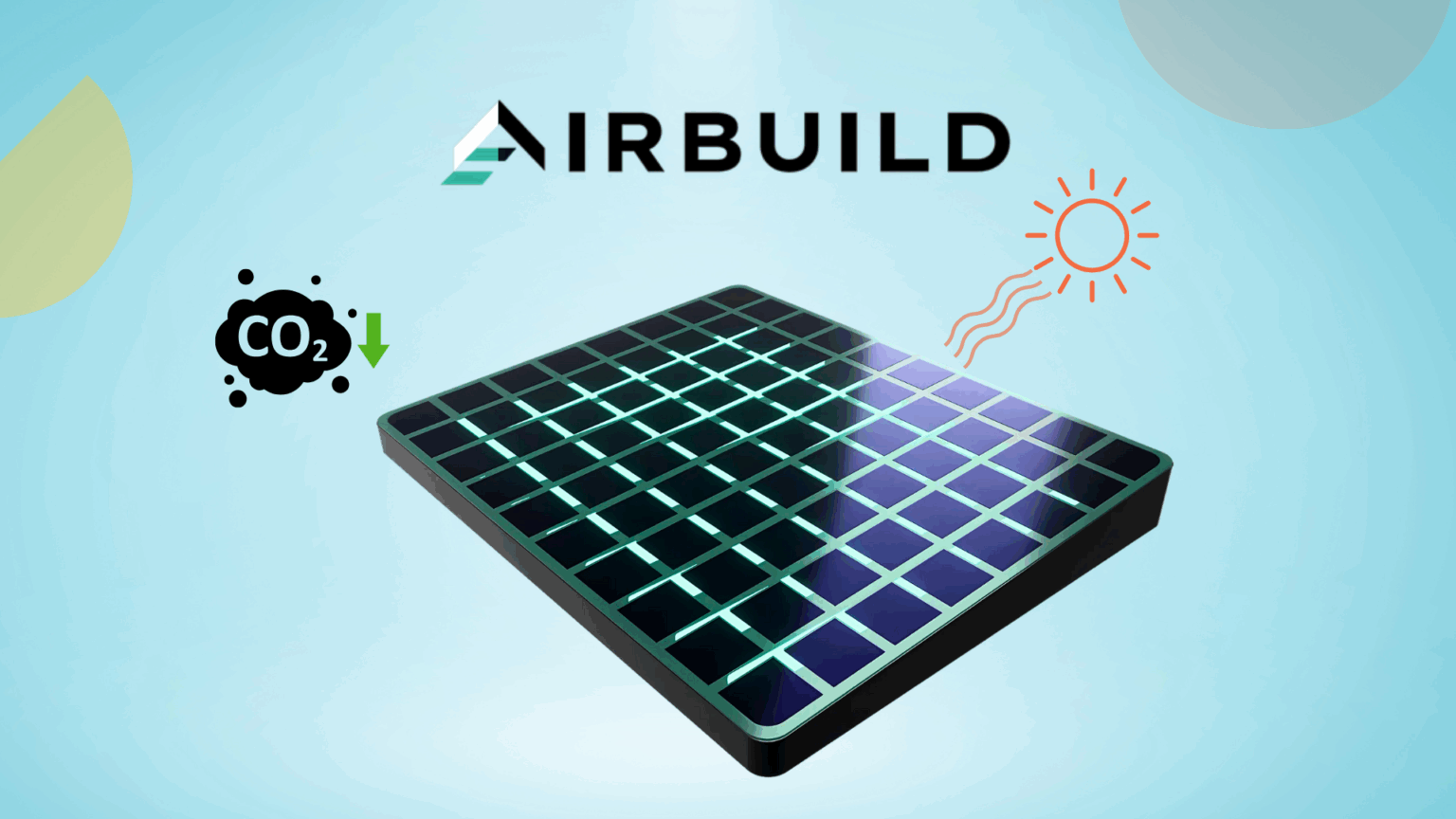AirBuild’s Solar Algae panels capture CO2 and purify water bodies