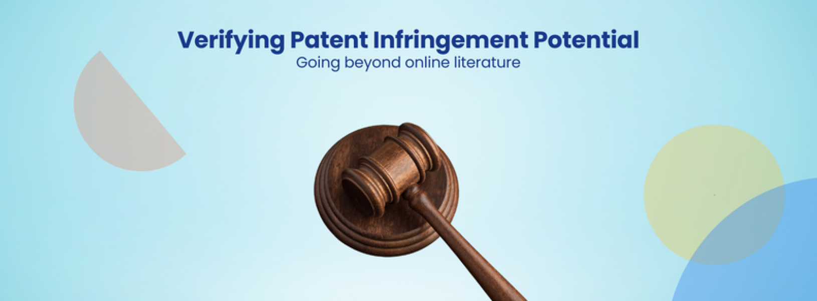 How to confirm true patent infringement potential with little online ...